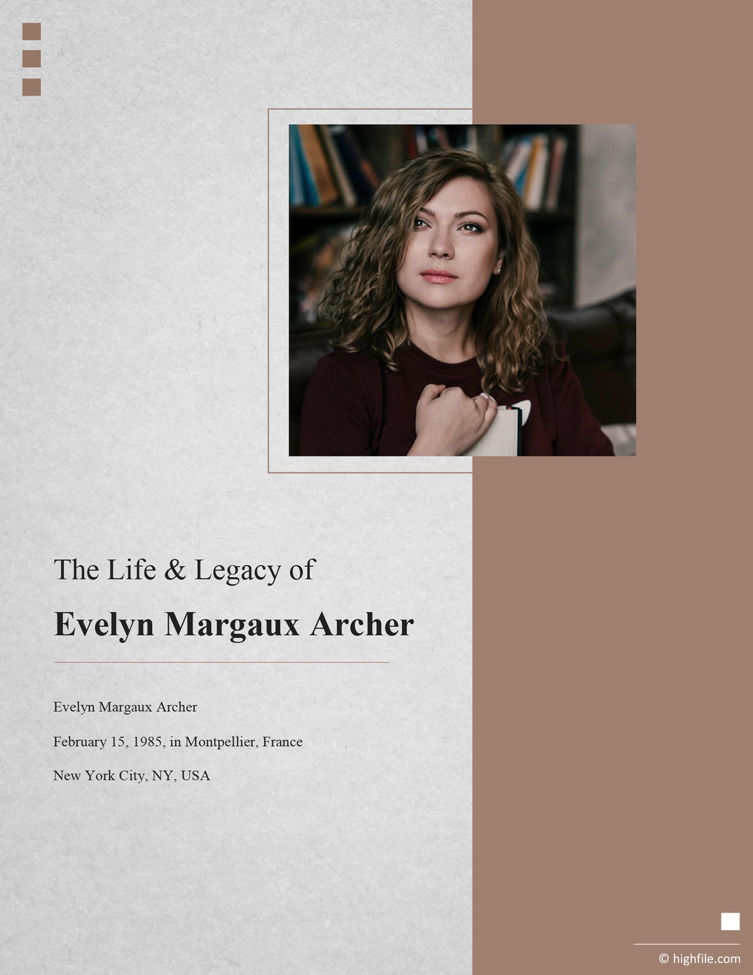 Professional Biography - Word | Google Docs - Highfile