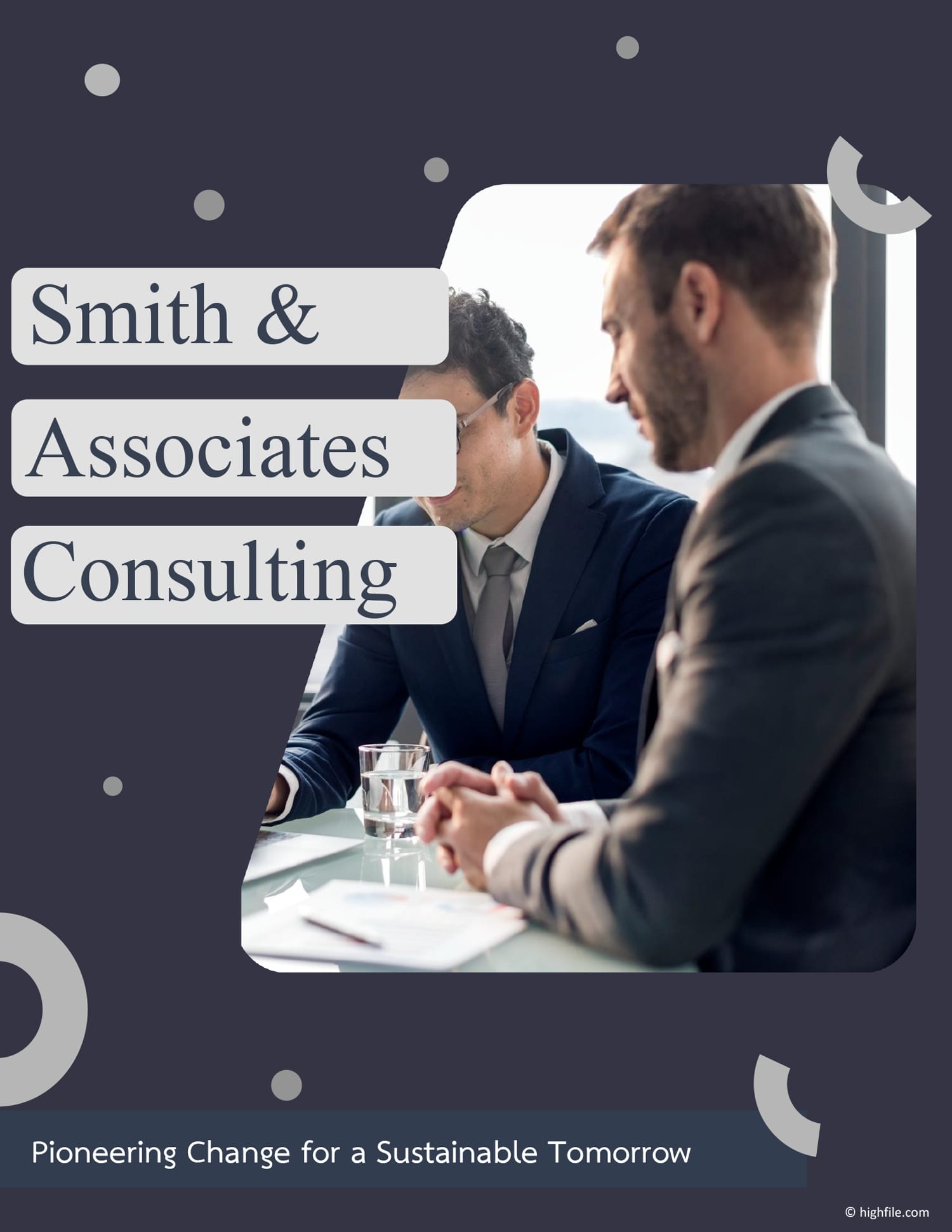 Small Business Bio Template - Word | Google Docs - Highfile