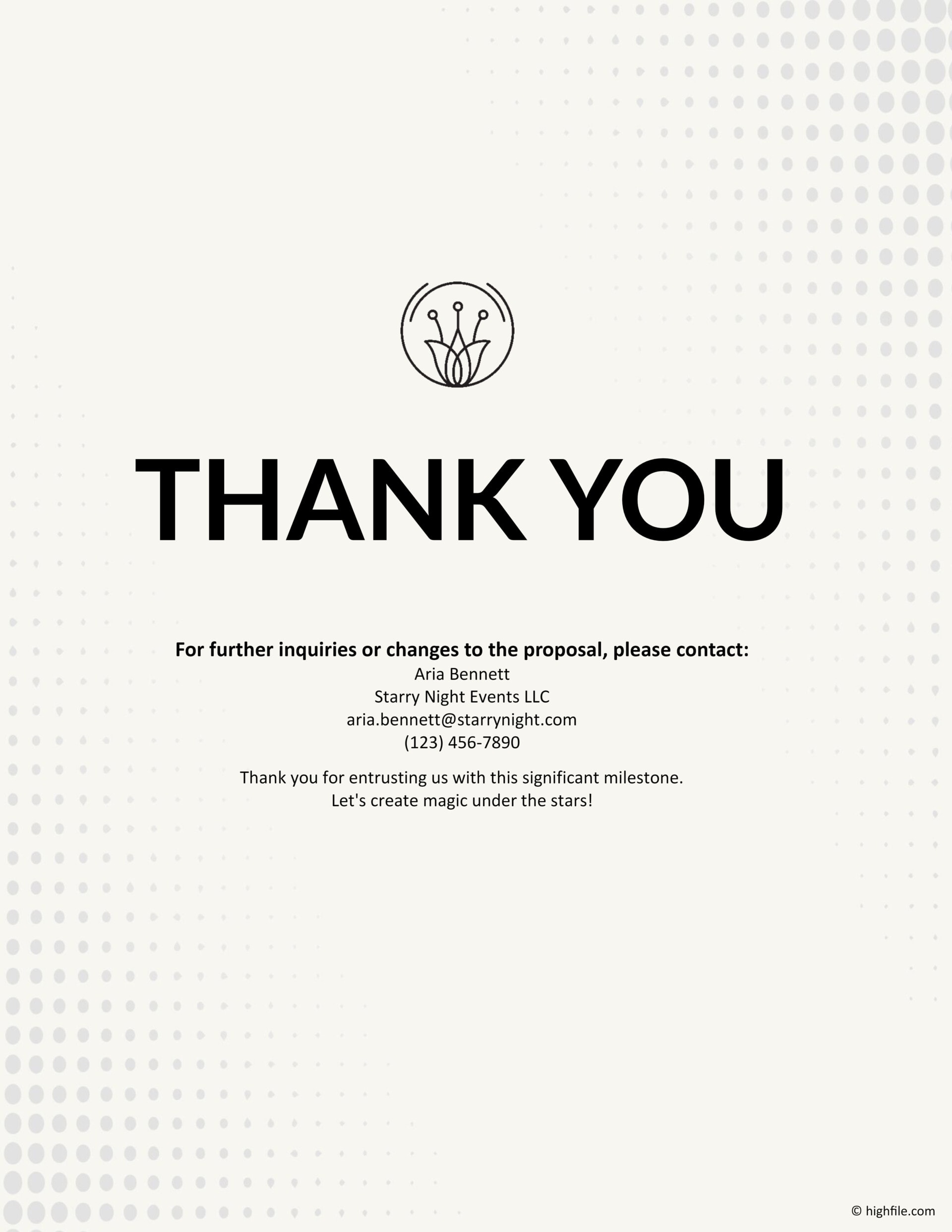 Event Proposal Template - Word | Google Docs - Highfile Event Proposal Template - Word | Google Docs - Highfile