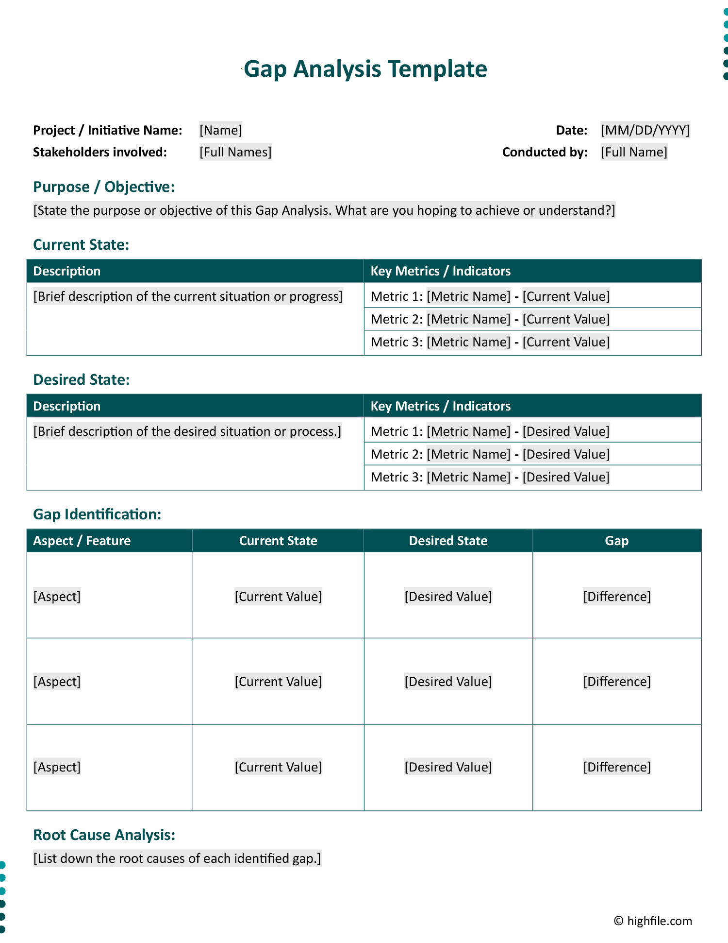 Risk Analysis Template - Word | Google Docs - Highfile Risk Analysis Template - Word | Google Docs - Highfile