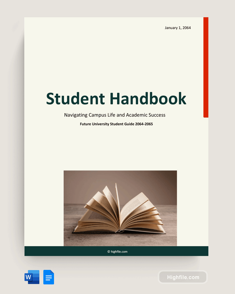 Daycare Parent Handbook Template - Word | Google Docs - Highfile Daycare Parent Handbook Template - Word | Google Docs - Highfile