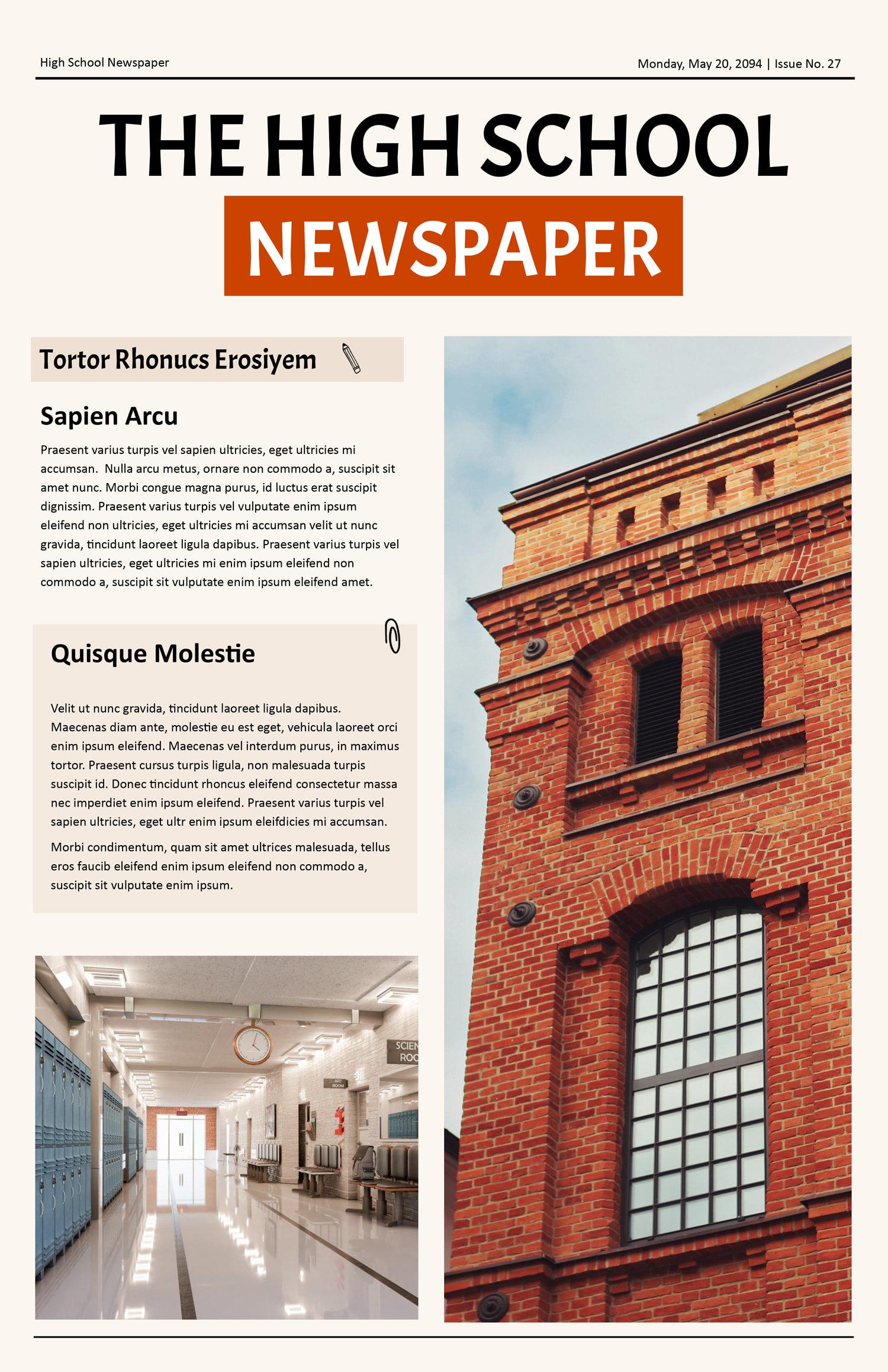 Classroom Newspaper Template - Word | Google Docs - Highfile Classroom Newspaper Template - Word | Google Docs - Highfile