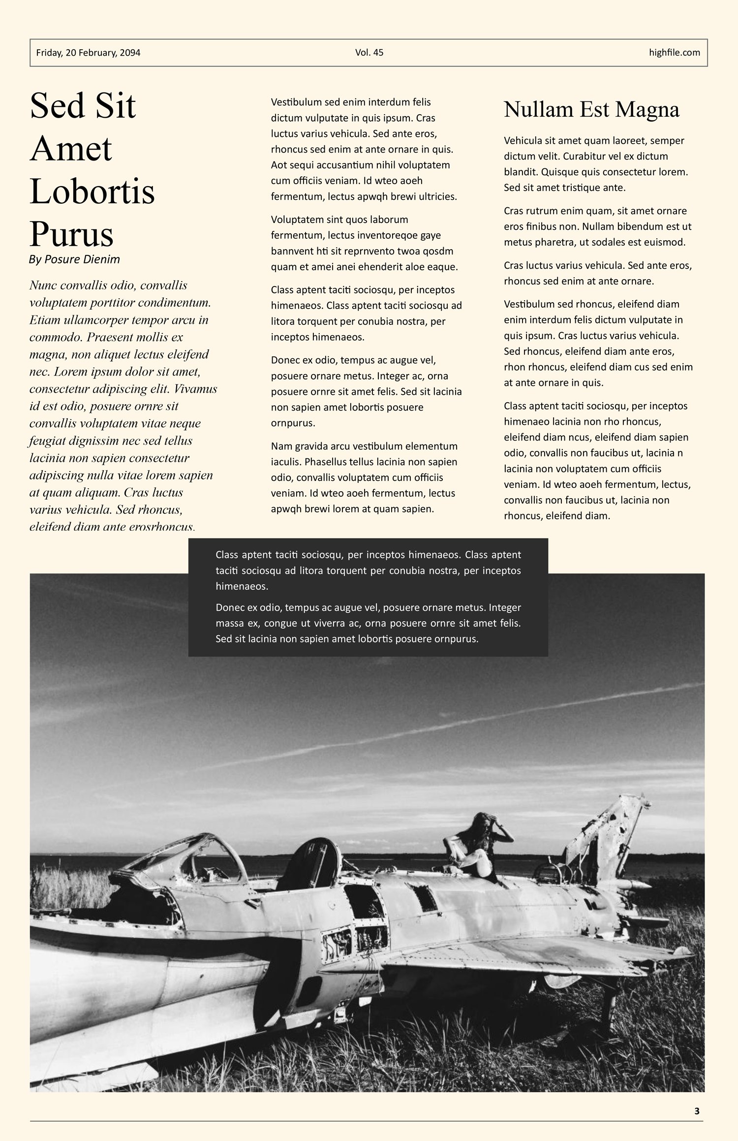 Editable Old Newspaper Template - Word | Google Docs - Highfile Editable Old Newspaper Template - Word | Google Docs - Highfile
