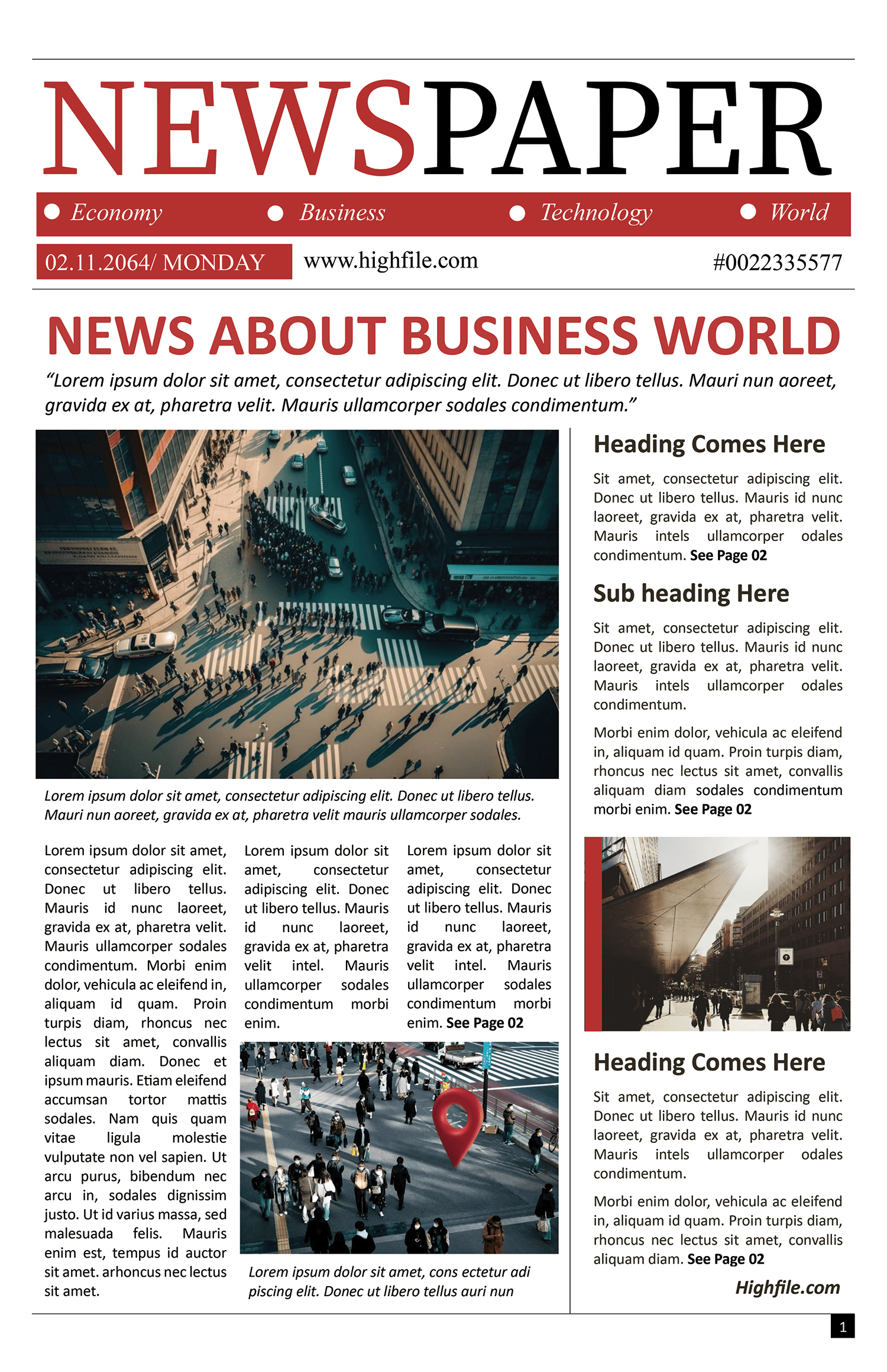 Newspaper Front Page Design Newspaper Design Layout