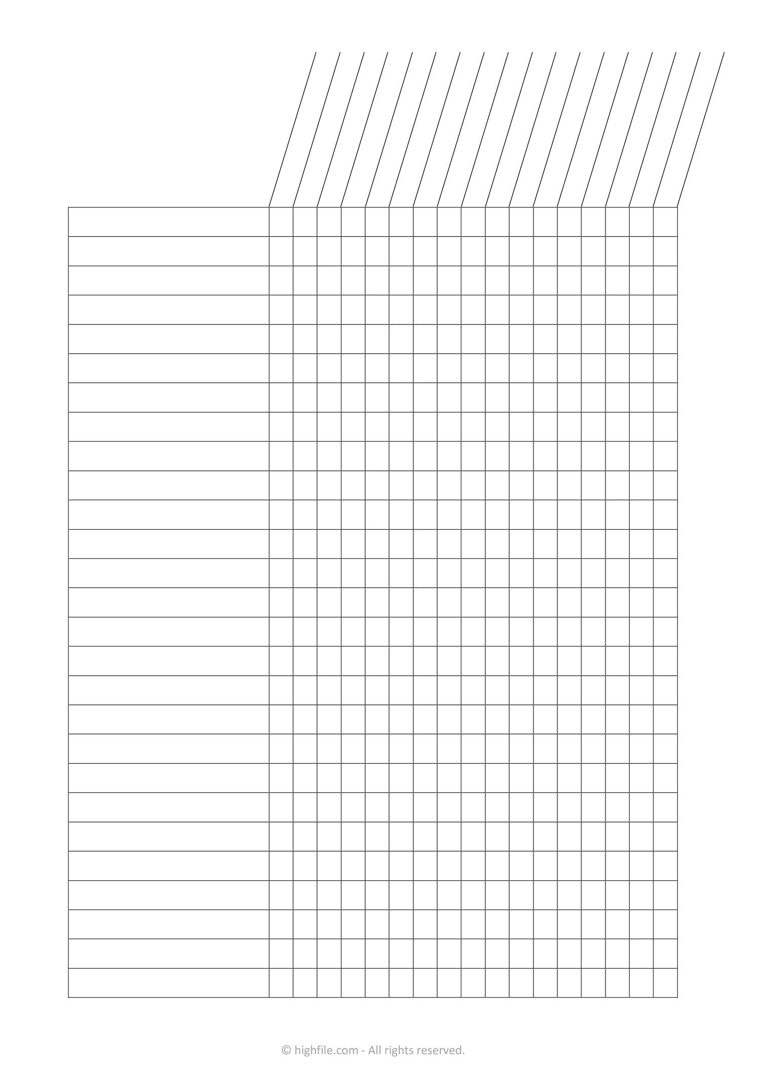 Free Editable Class List Templates - Highfile Free Editable Class List Templates - Highfile
