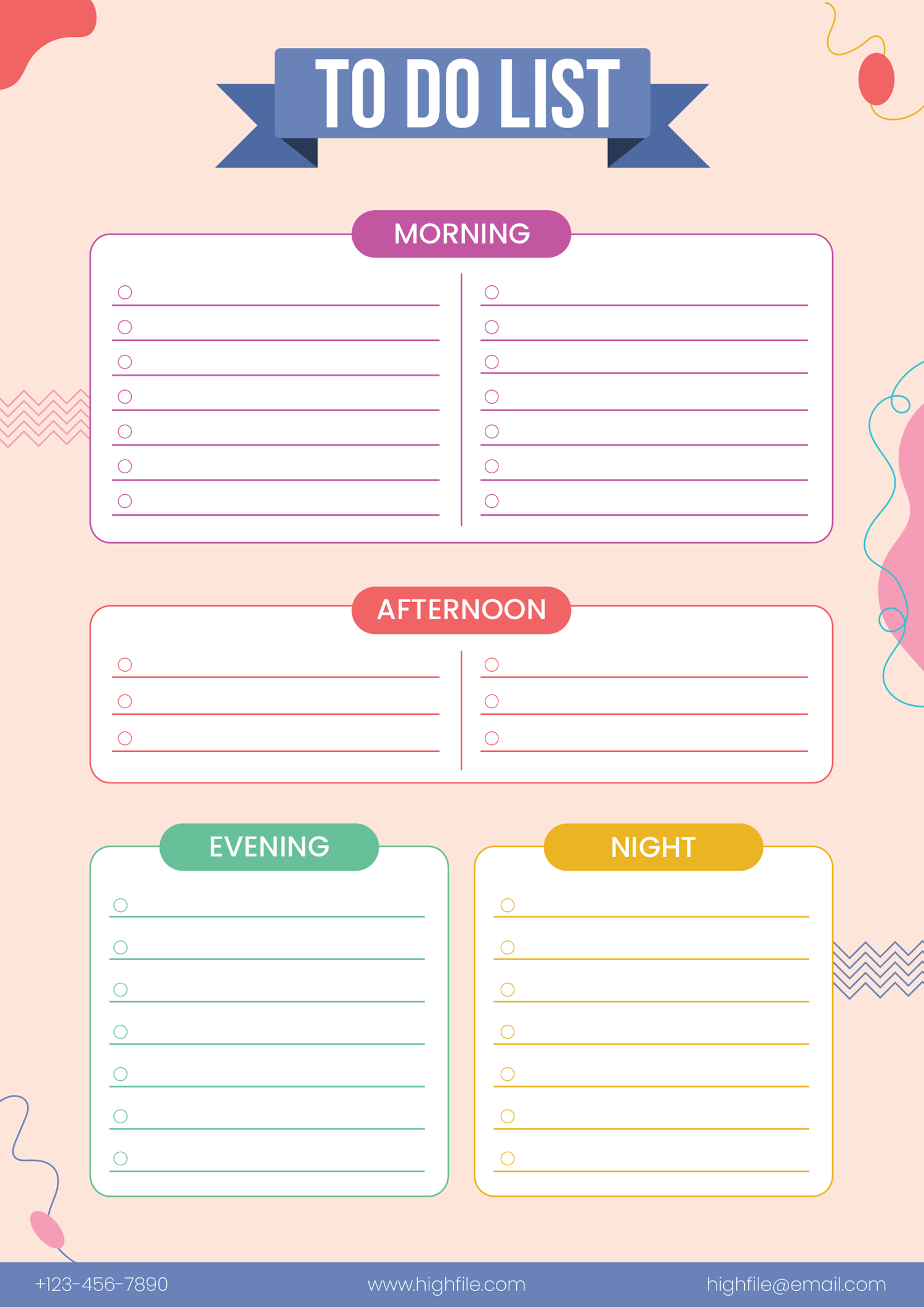 Pastel Cute To Do List Template - PowerPoint | Google Slides | Adobe ...