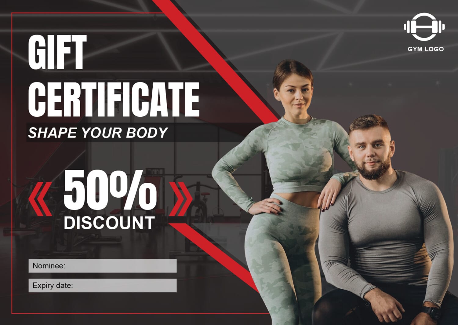 Simple Floral Gift Certificate Template - Highfile