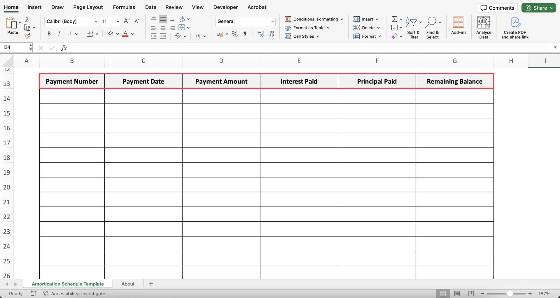 How To Make An Amortization Schedule In Excel 7 Steps With Templates Highfile