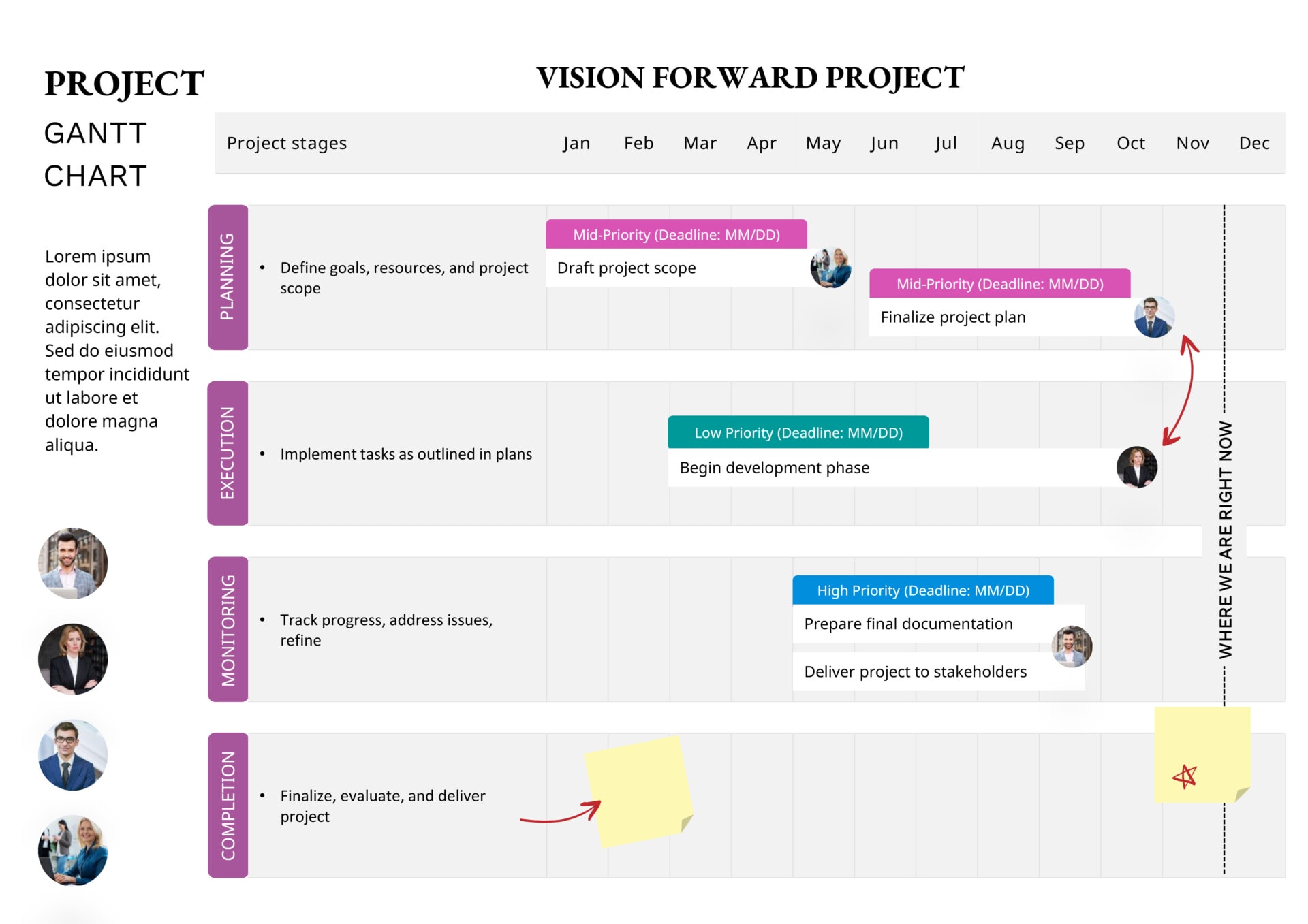 Minimal Project Management Gantt Chart - Google Slides | PowerPoint ... Minimal Project Management Gantt Chart - Google Slides | PowerPoint ...