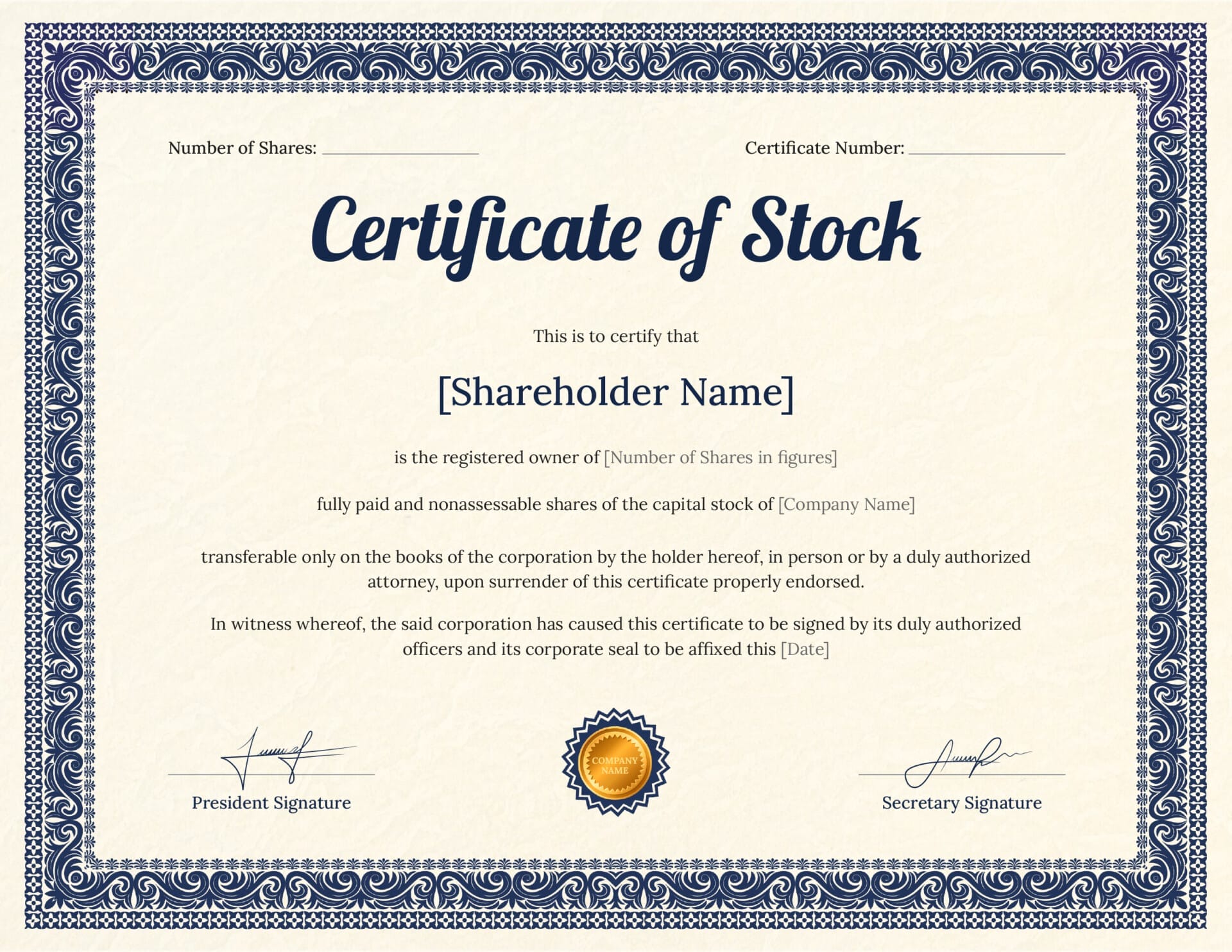 Yearly Financial Report Template (Excel) - Highfile