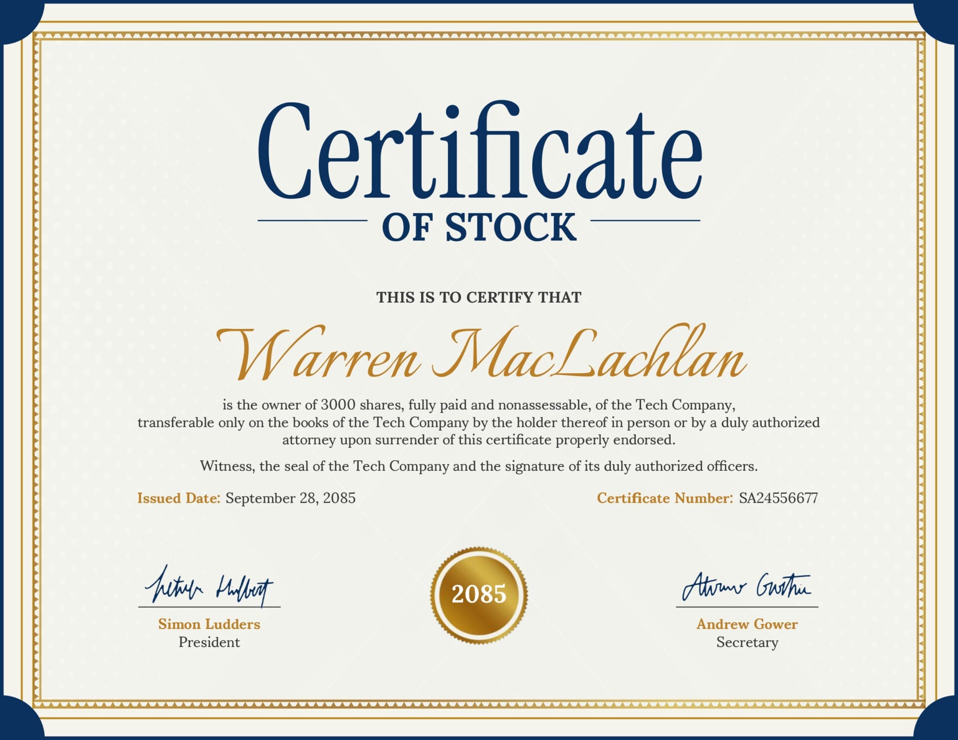 Yearly Financial Report Template (Excel) - Highfile